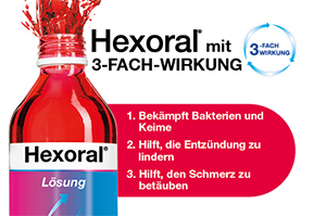 HEXORAL 0,1% Lösung - apotal.de - Ihre Versandapotheke