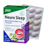 NEURO SLEEP Melatonin Forte 3mg 2-Phasen Tab.Salus - apotal.de - Ihre ...